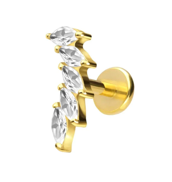 Pure Luxury and Sophistication - Shop our Real Gold Belly Button Rings ...